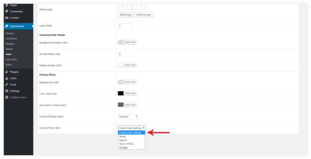 How to Design Attractive Page Headers with Astra?