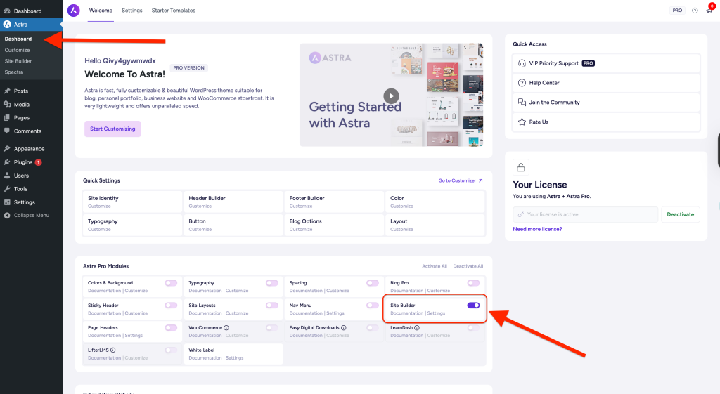 How to Manage Custom Layouts in Astra Theme?