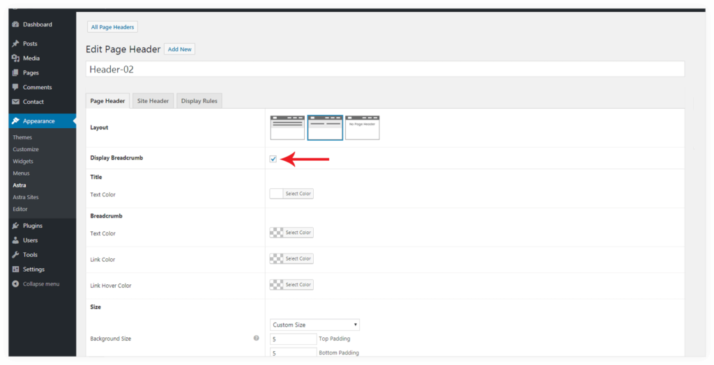 How to Design Attractive Page Headers with Astra?