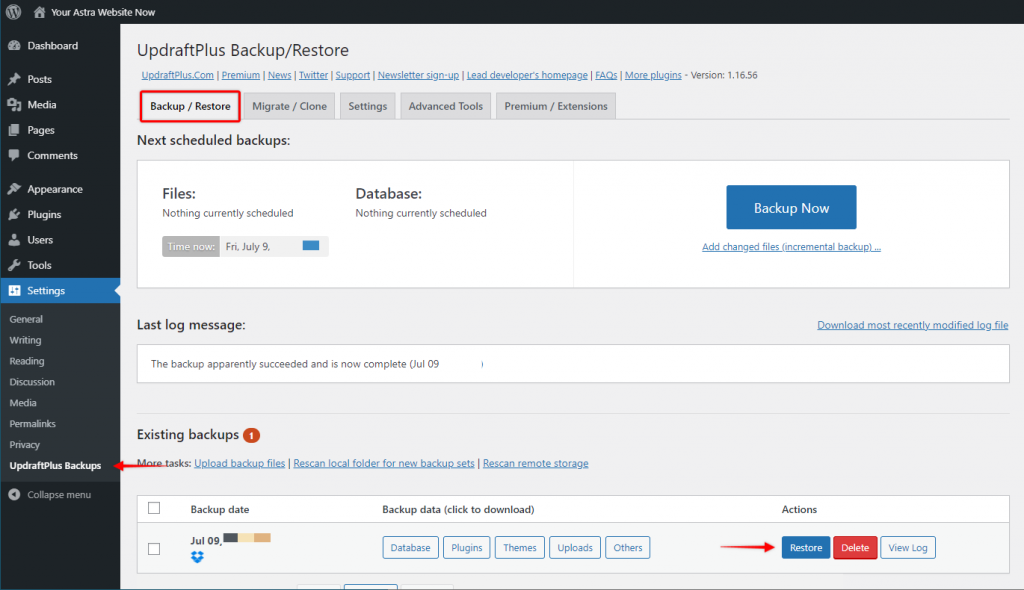 Backup Your Website in Less than 10 Minutes! - Never Lose Your Website