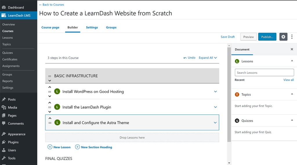 LearnDash 2023 Tutorial: Everything You Need to Get Up and Running!