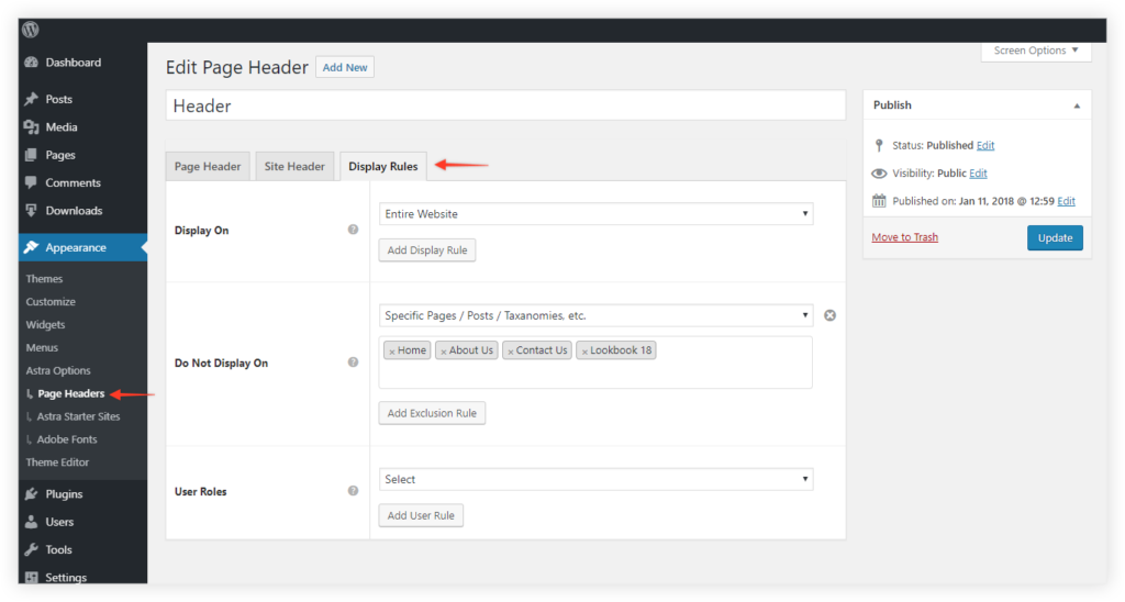 Advanced Headers - Create Beautiful Page Titles, Transparent Headers ...