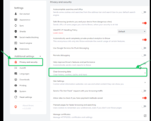 How to clear the browser cache in every web browser
