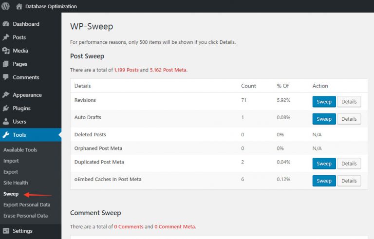 How to Optimize WordPress Database - Step by Step Guide for Beginners