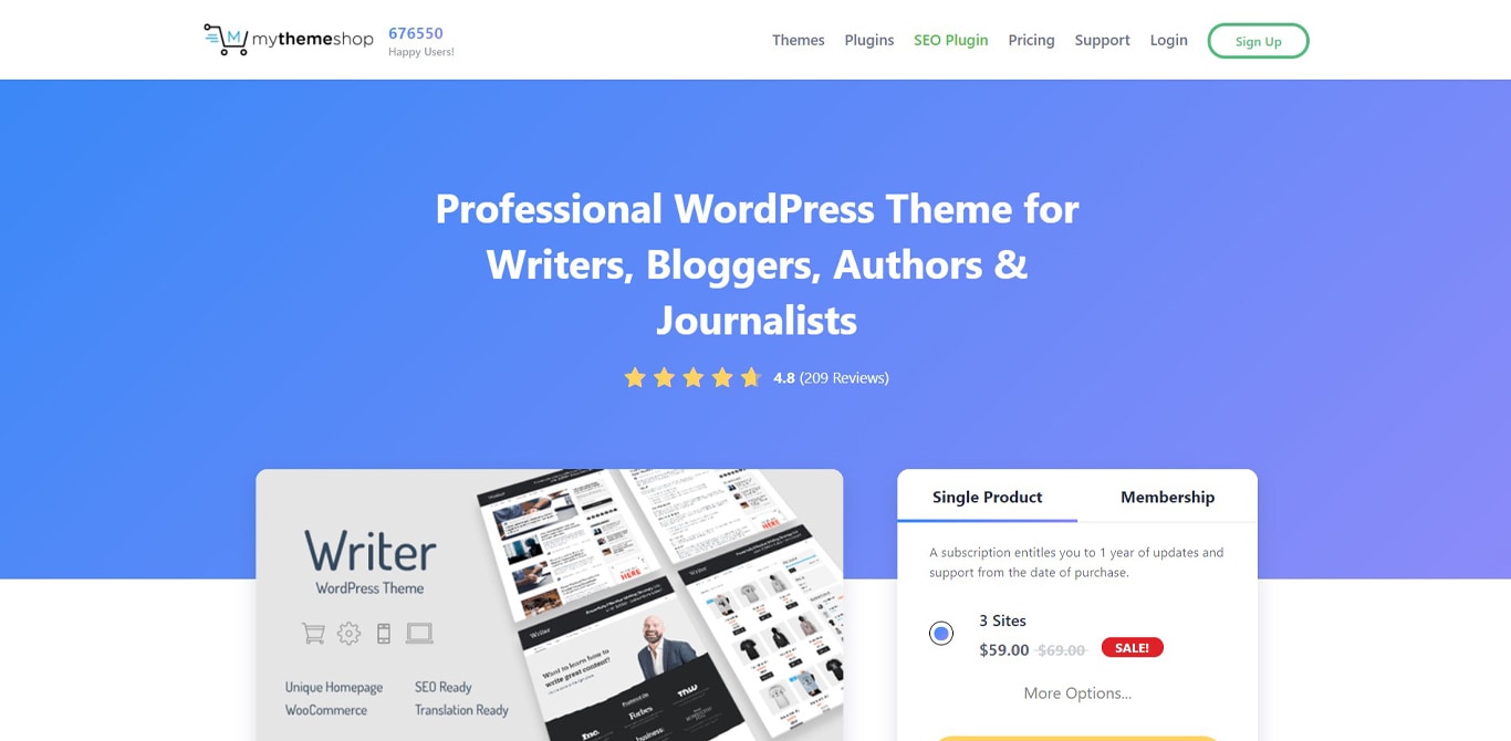 17 Top SEO Friendly WordPress Themes Compared (2023)