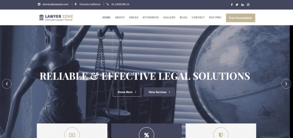 28 Best Lawyer Inspired WordPress Themes for 2023
