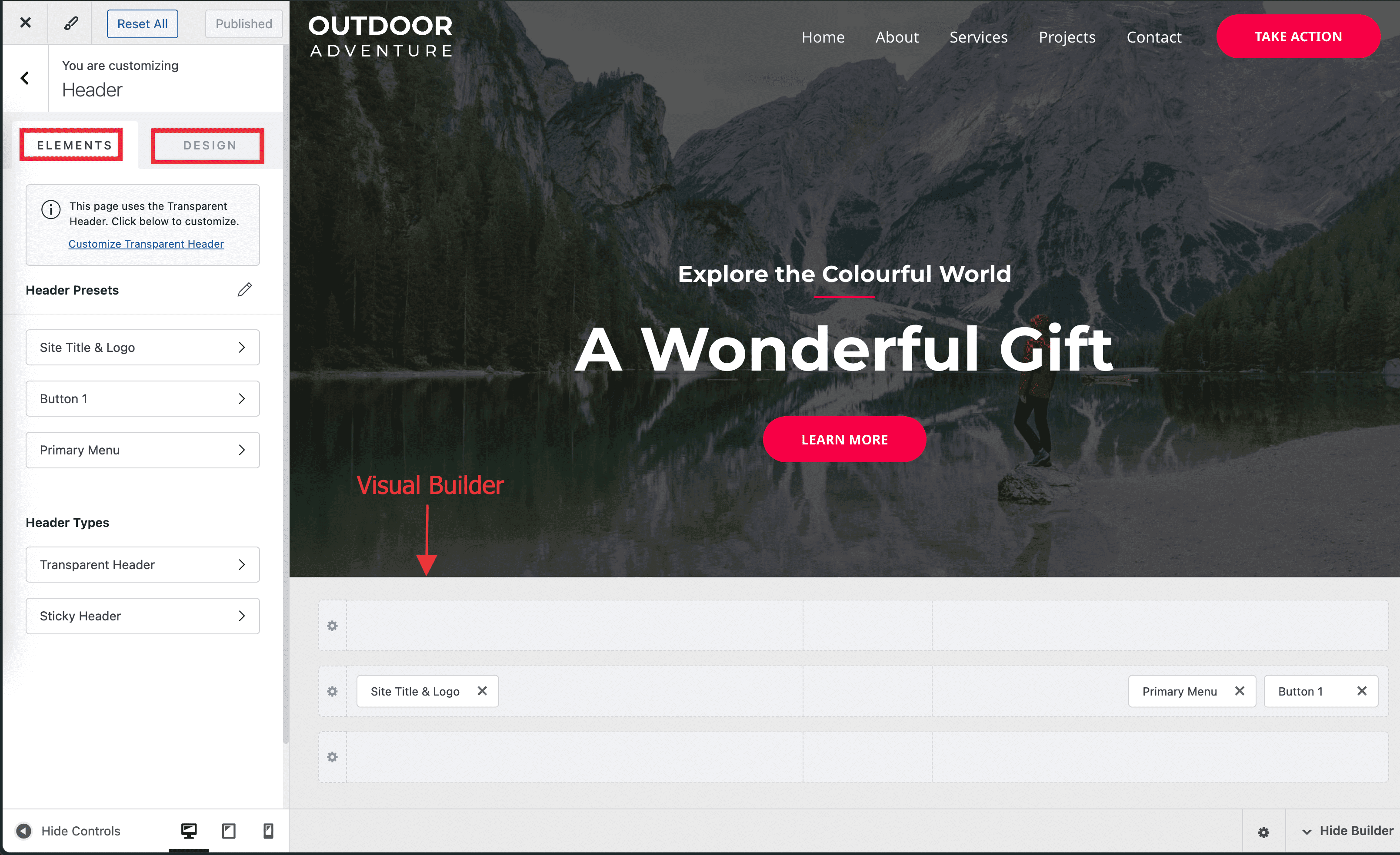 How To Create a Header With Astra Header Builder