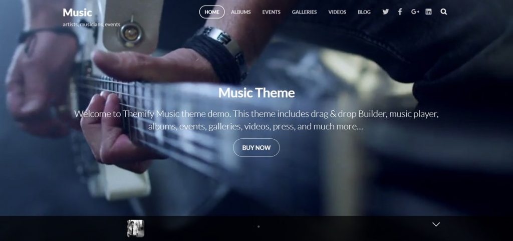 24 Best WordPress Themes for Musicians and Bands in 2023