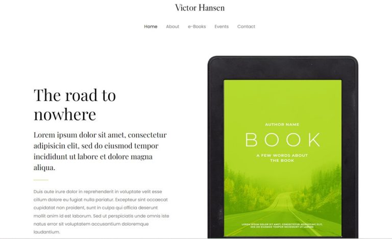 30 Best WordPress Themes for Authors and Writers (2023)