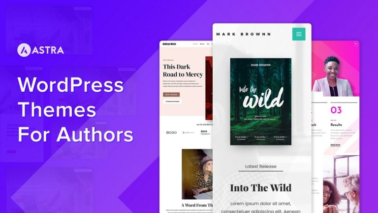 30 Best WordPress Themes for Authors and Writers (2023)