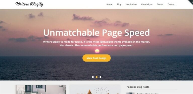 30 Best WordPress Themes for Authors and Writers (2023)