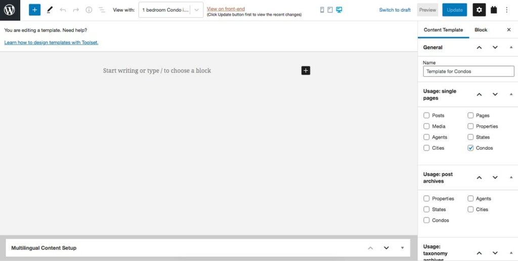 Building Real Estate Website Using Astra and Toolset