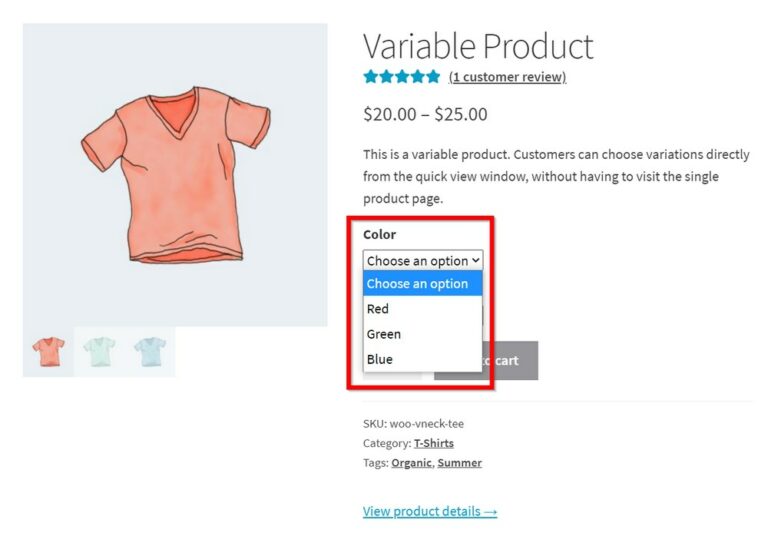 How to Add and Optimize WooCommerce Product Variations