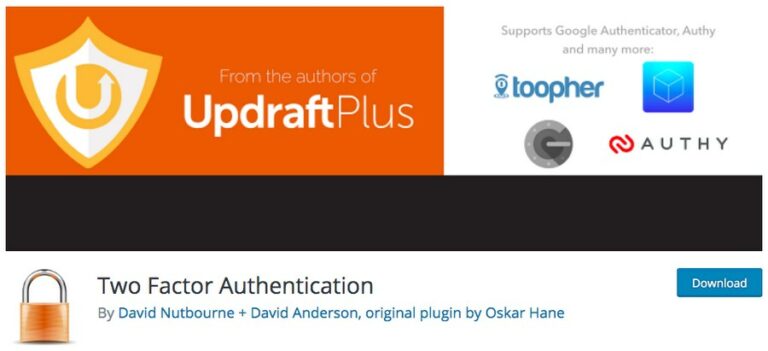 Add WordPress two factor authentication - 2 simple ways