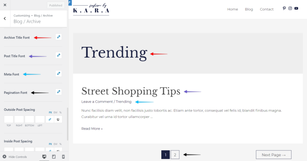 How to Design an Archive Page Using the Blog Pro Module of Astra?
