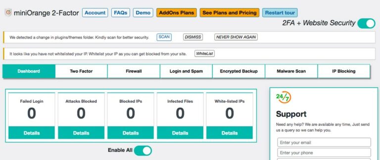 Add WordPress two factor authentication - 2 simple ways