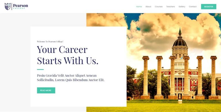 20 Outstanding University and College Websites Designs (2023)