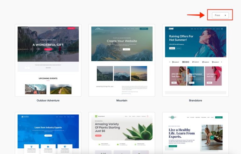 Starter Templates — Basics and FAQs