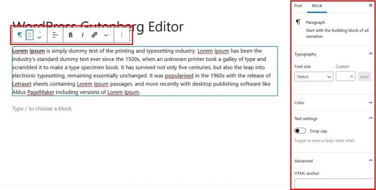 How to use the WordPress block editor – Complete guide