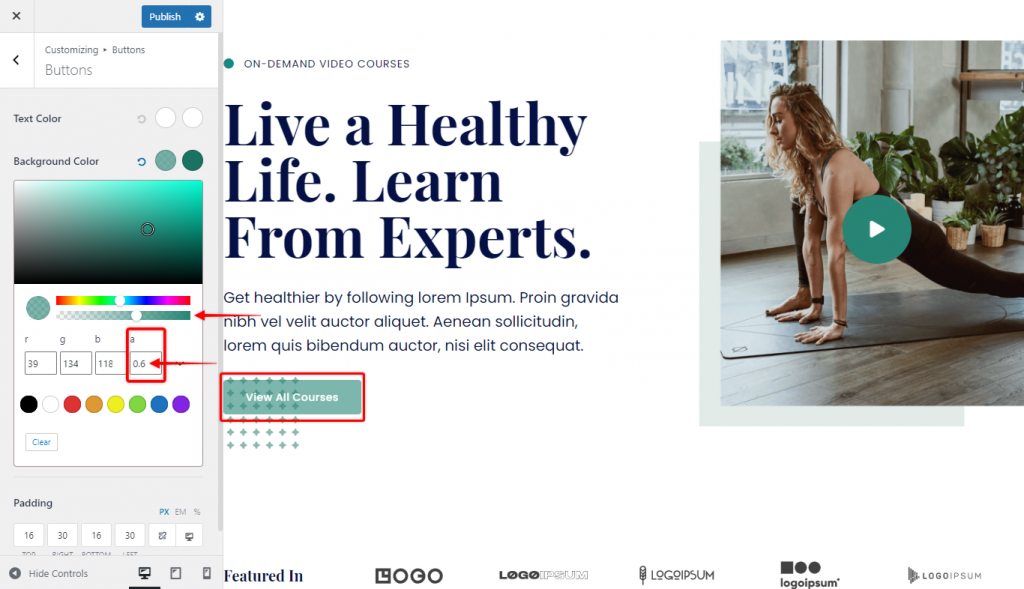 How to Use RGBA Color Picker? - Add Transparency To Your Colors