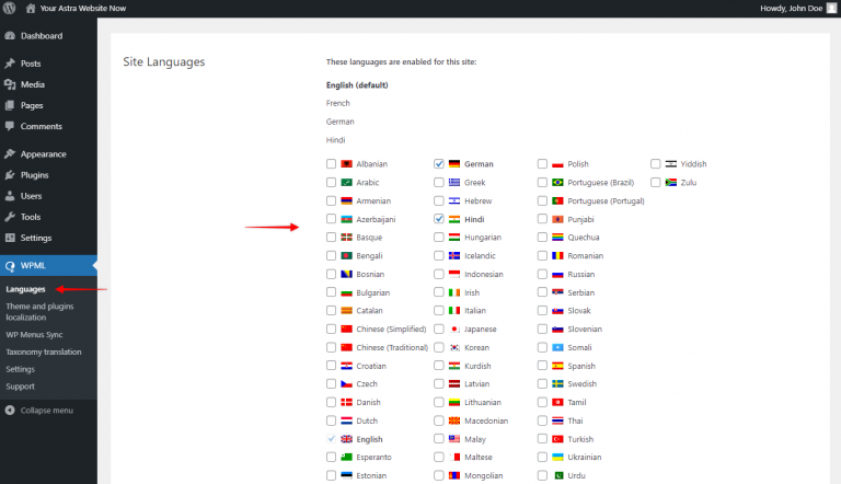 Using Language Switcher Element with WPML - Multilingual Websites