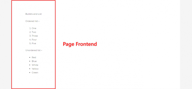 How to Design Bullets & Lists in Astra?