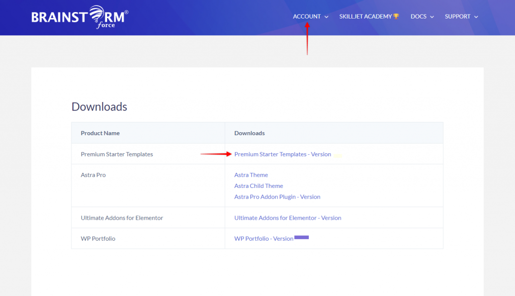 Getting Started With Starter Templates