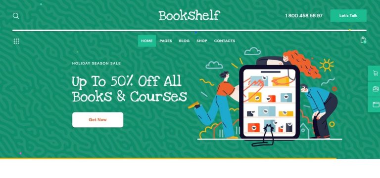 26 best bookstore WordPress themes for authors and booksellers