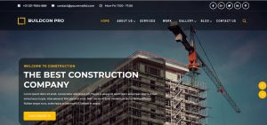25 Most Popular Construction Company WordPress Themes in 2023
