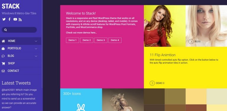 10 best metro WordPress themes for a stylish website