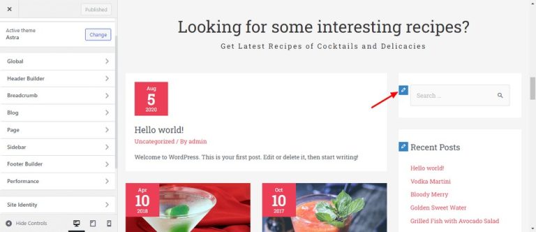 How to create a recipe website in under an hour