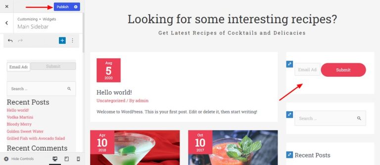 How to create a recipe website in under an hour