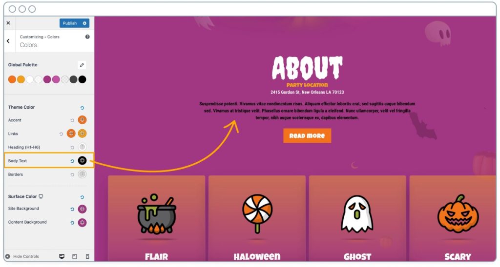 How to create a spooky Halloween themed website to boost sales
