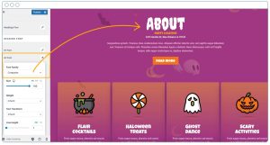 How to create a spooky Halloween themed website to boost sales