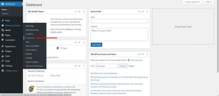 Build a directory website for free – WordPress + Astra