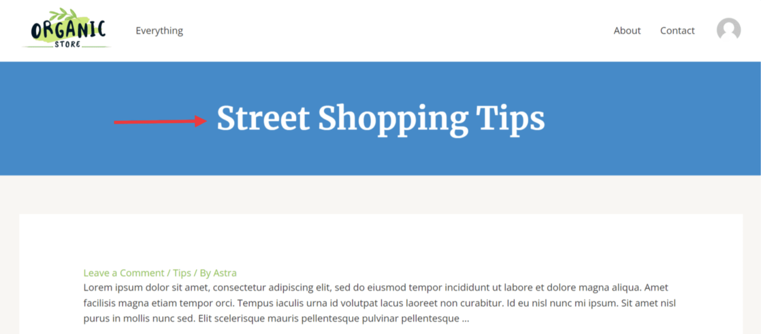 How to Design Attractive Page Headers with Astra?