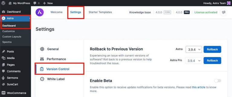 Meet Astra 4.0 a completely new design to improve your UX