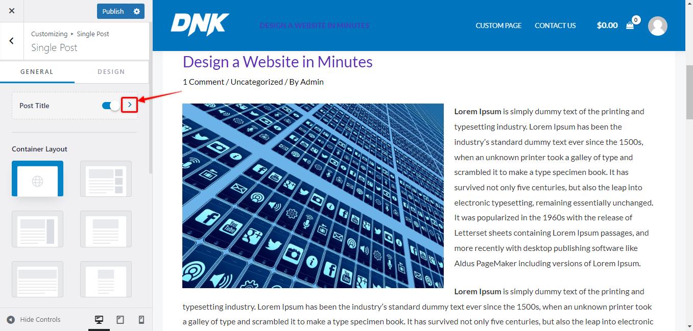 How to Disable or Change the Position of the Featured Image?