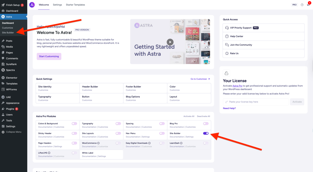 Single Post Template Using Site Builder