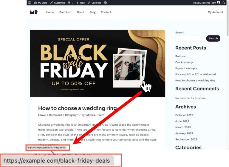 How To Create and Add Banners on a WordPress Website