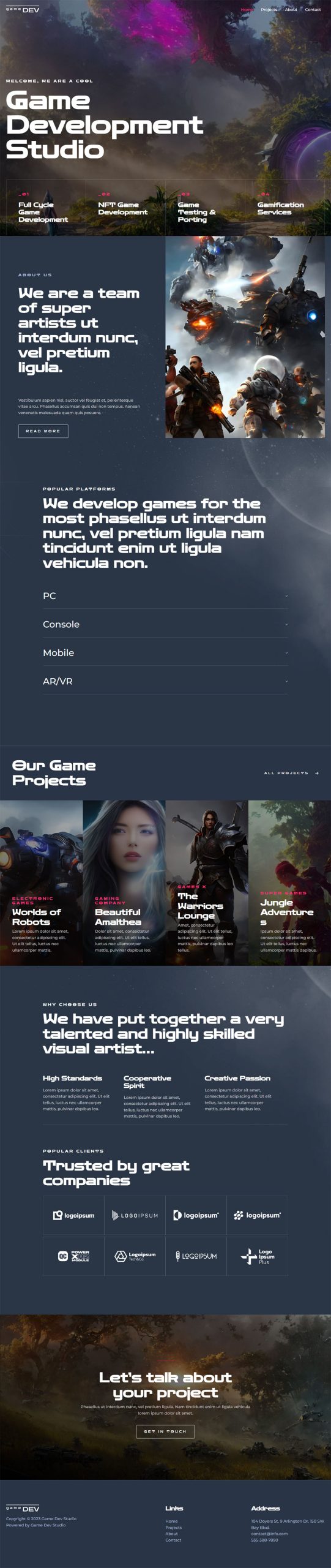 Game Dev Studio - Astra