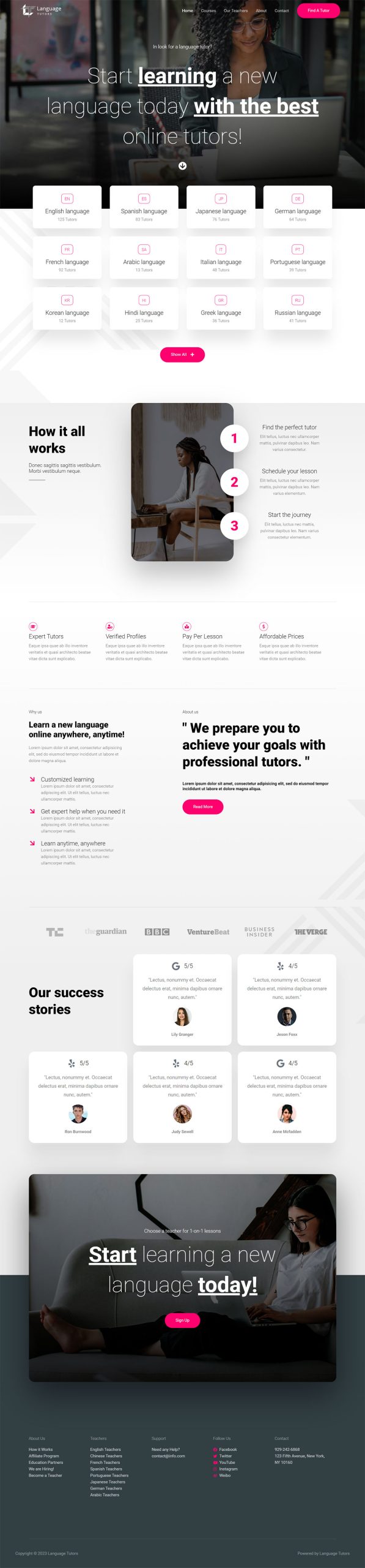 Language Tutors - Astra