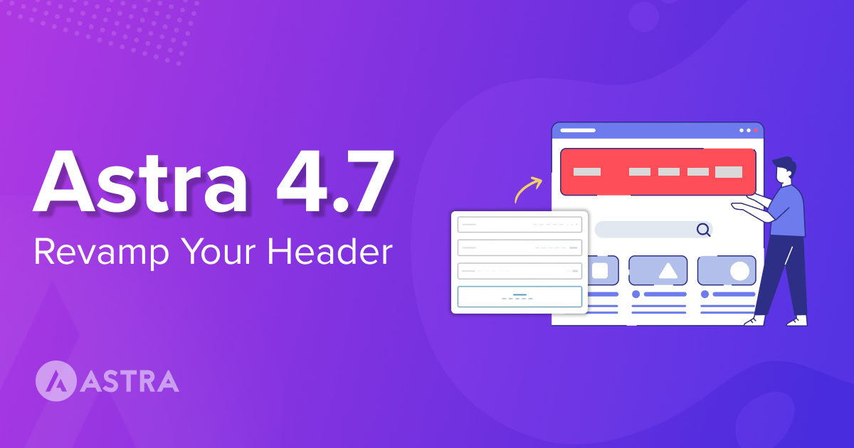 Astra 4.7: Header Presets and SVG Support